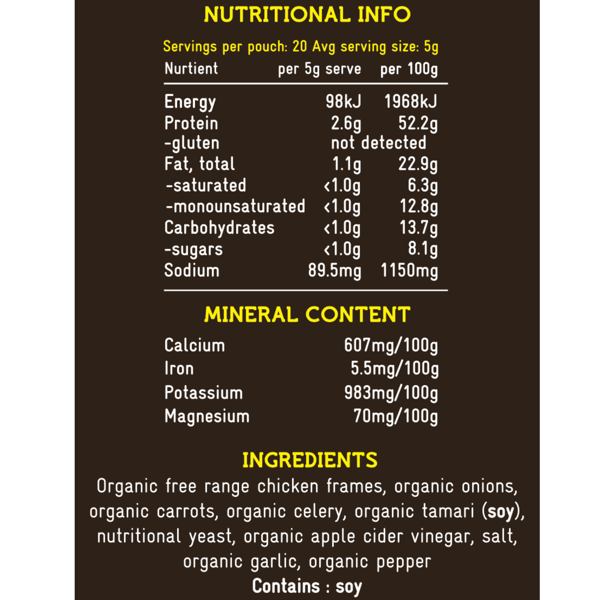 Organic Chicken Bone Broth | Gut Healing and Freeze-Dried – Broth of Life