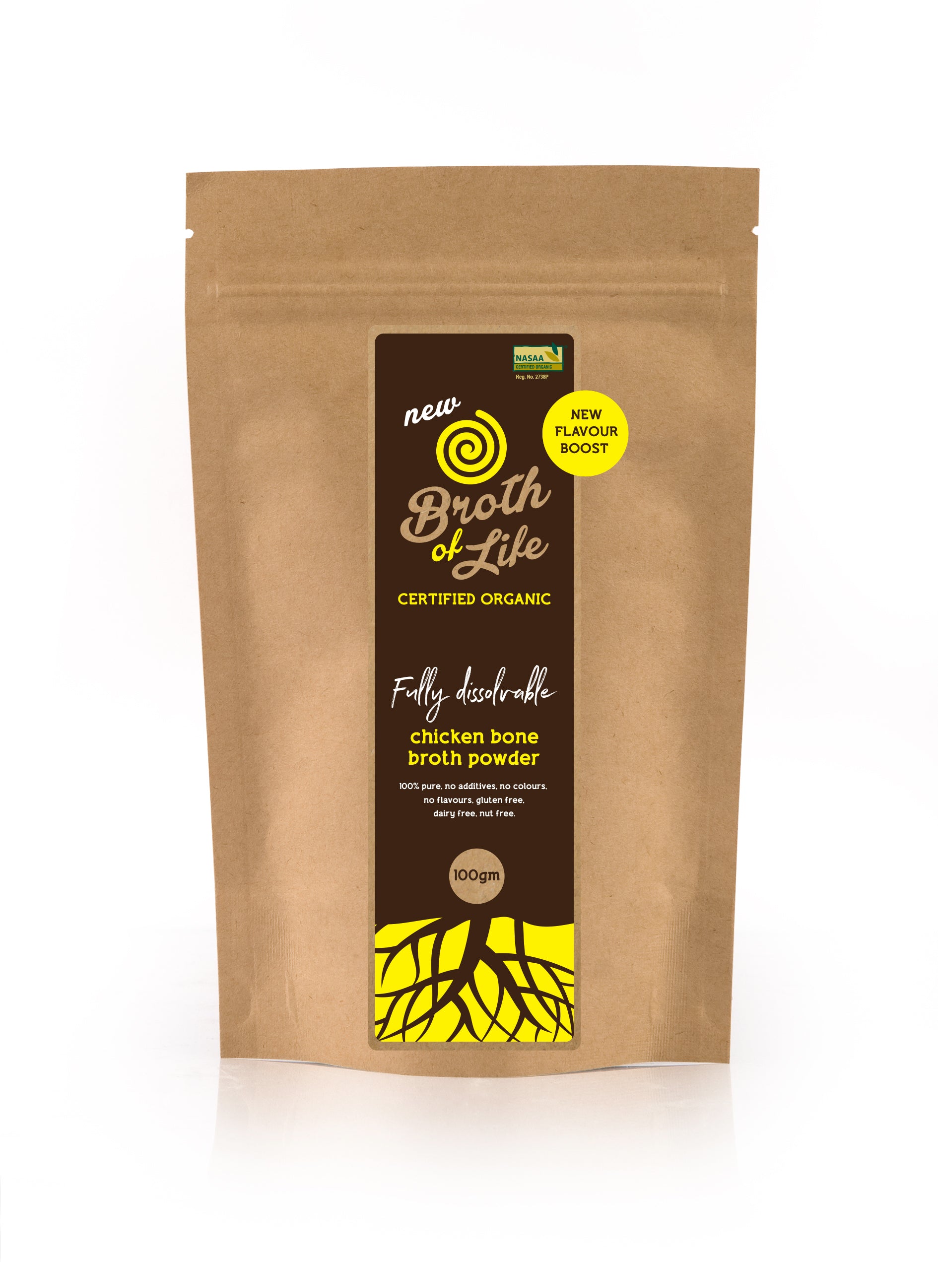Organic Chicken Bone Broth | Gut Healing and Freeze-Dried – Broth of Life